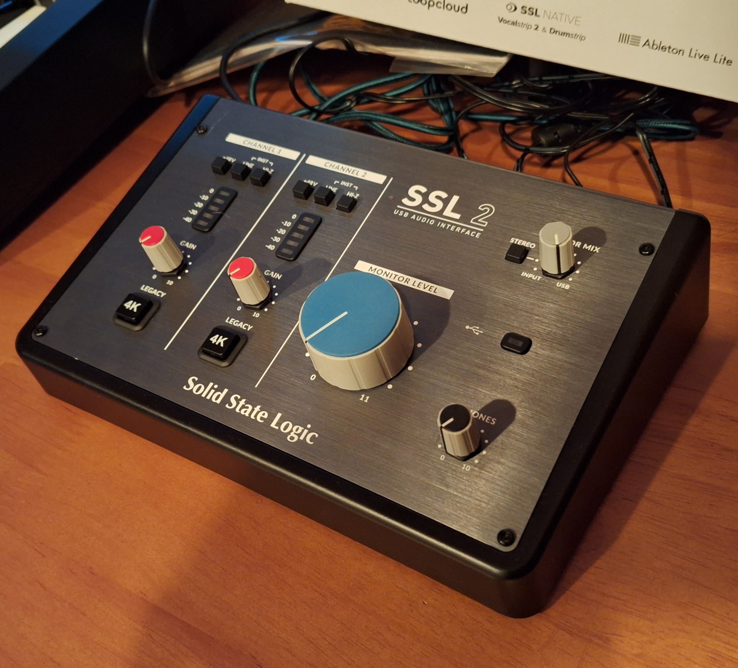 SSL2 오디오인터페이스