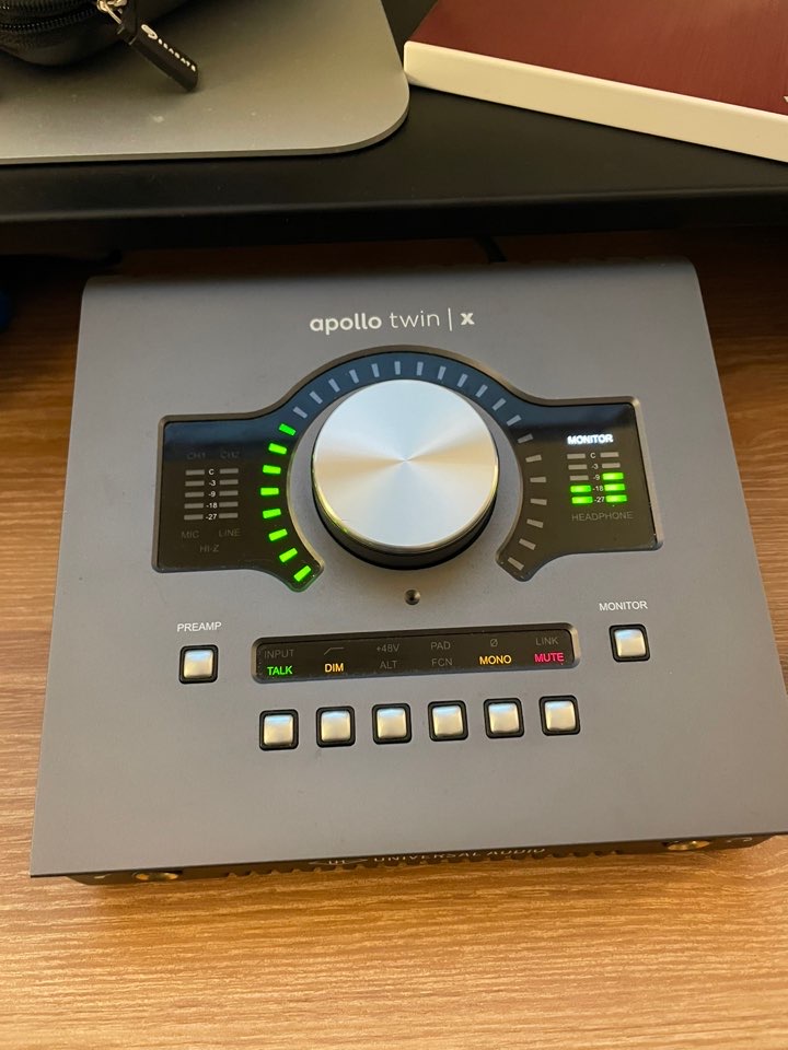 uad apollo twin x duo 아폴로 트윈x 듀오 판매합니다