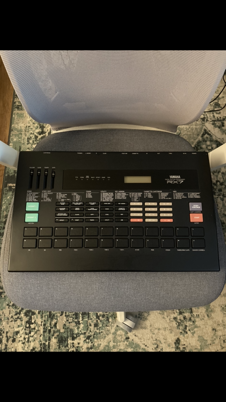 Yamaha 야마하 RX7 드럼머신