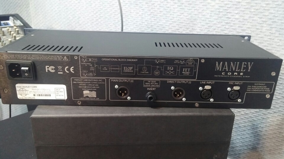 MANLEY CORE 맨리 코어 채널 스트립 팝니다.