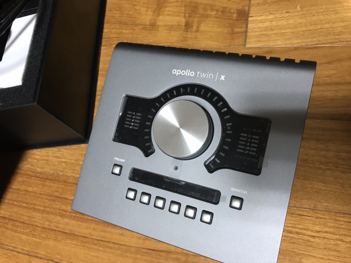 Apollo Twin X Quad 신동품 아폴로 트윈 x 쿼드 uad universal audio