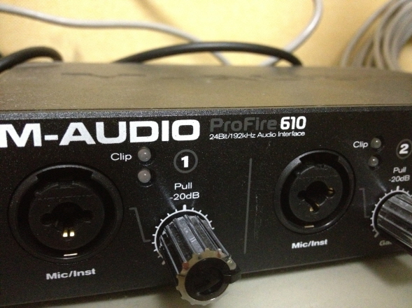 오디오인터페이스 M-AUDIO PROFIRE 610 판매합니다.