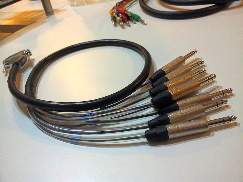 D-SUB (DSUB) to TRS 멀티케이블, TRS-TRS 멀티