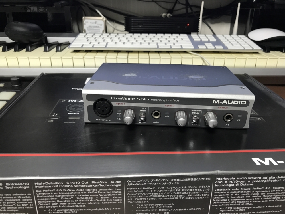 M-Audio Profire 610 풀박스 판매합니다.(옵션 : M-AUDIO FireWire Solo)
