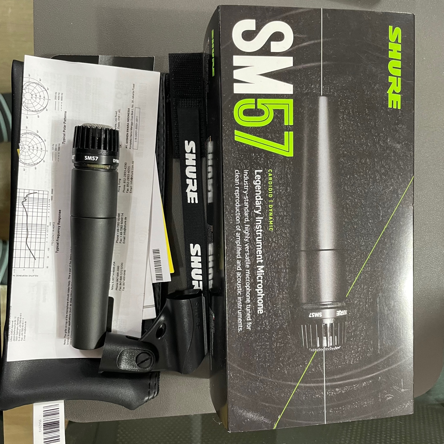 Shure 슈어 sm57 마이크