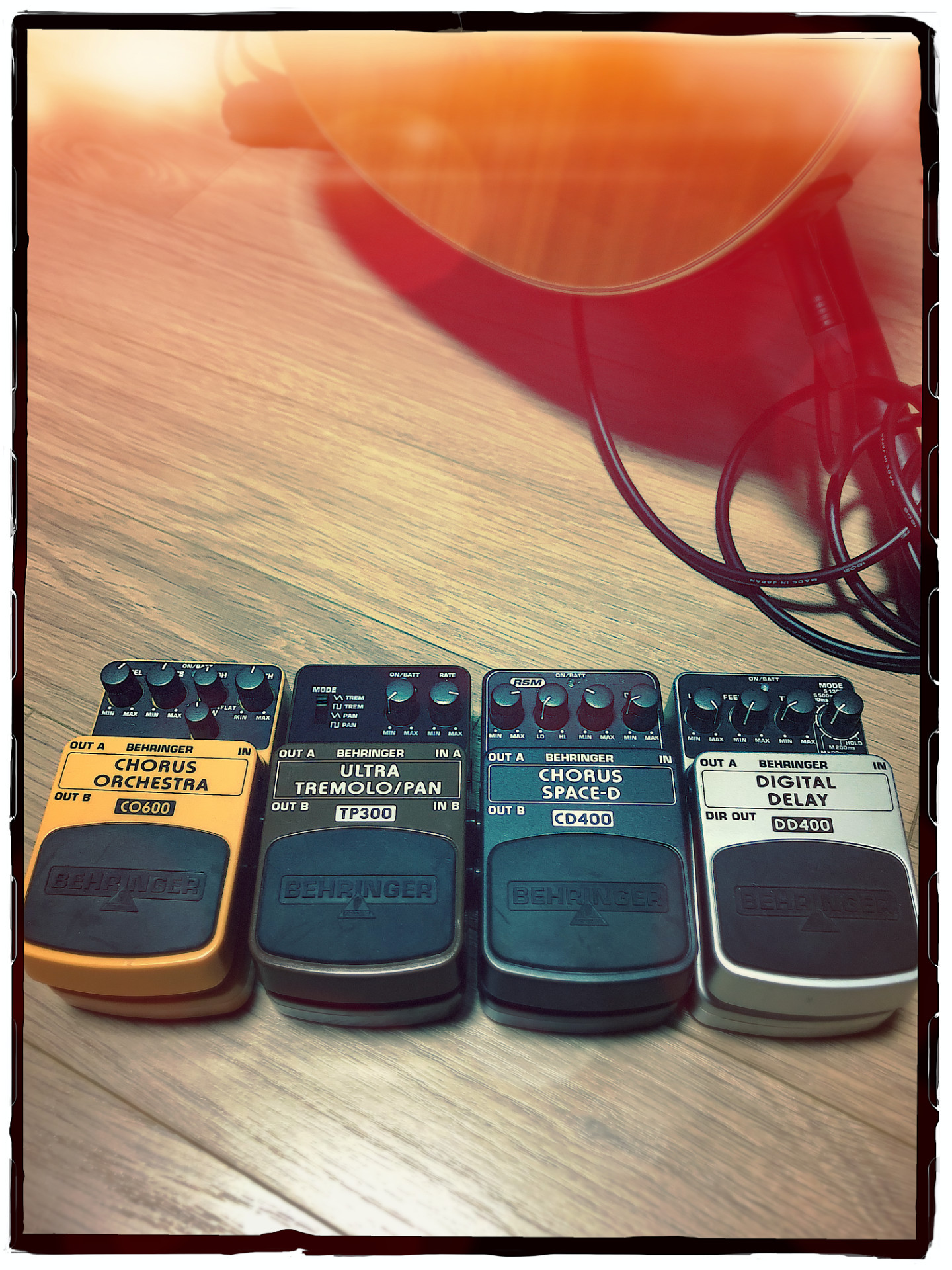 behringer stomp box 4개 무료로 드립니다