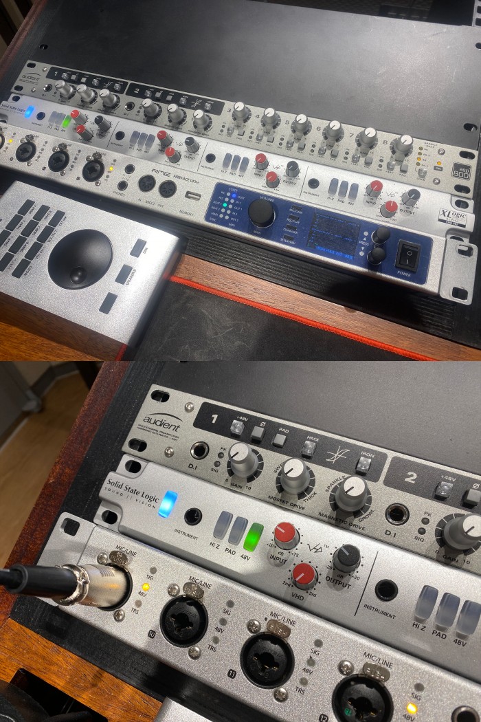 SSL XLogic Alpha VHD Pre 4채널 프리 판매합니다.