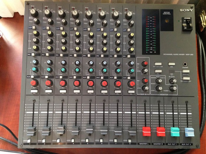 Sony MXP-290 프로용 믹서