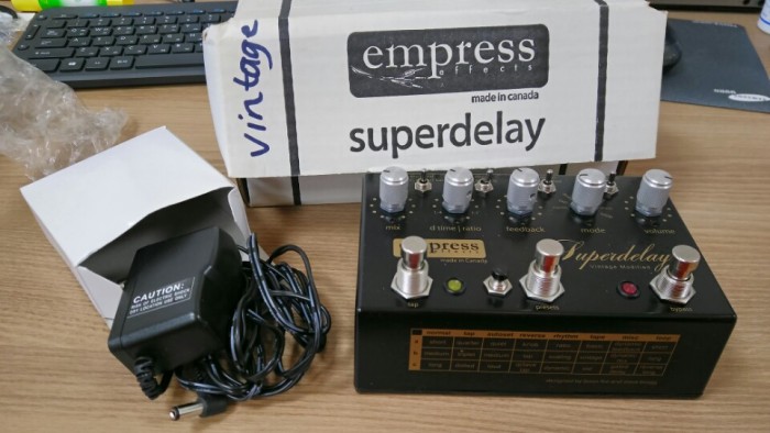 [이펙터] Empress - Superdelay