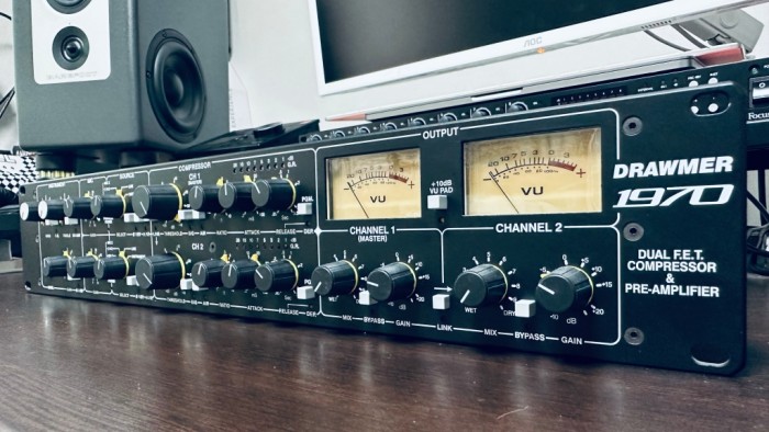 Drawmer 1970 채널 스트립 마이크 프리앰프 컴프레서 판매합니다