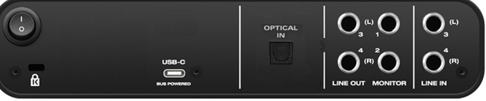 MOTU M4 DSPfx + ADAT옵티컬 버젼.