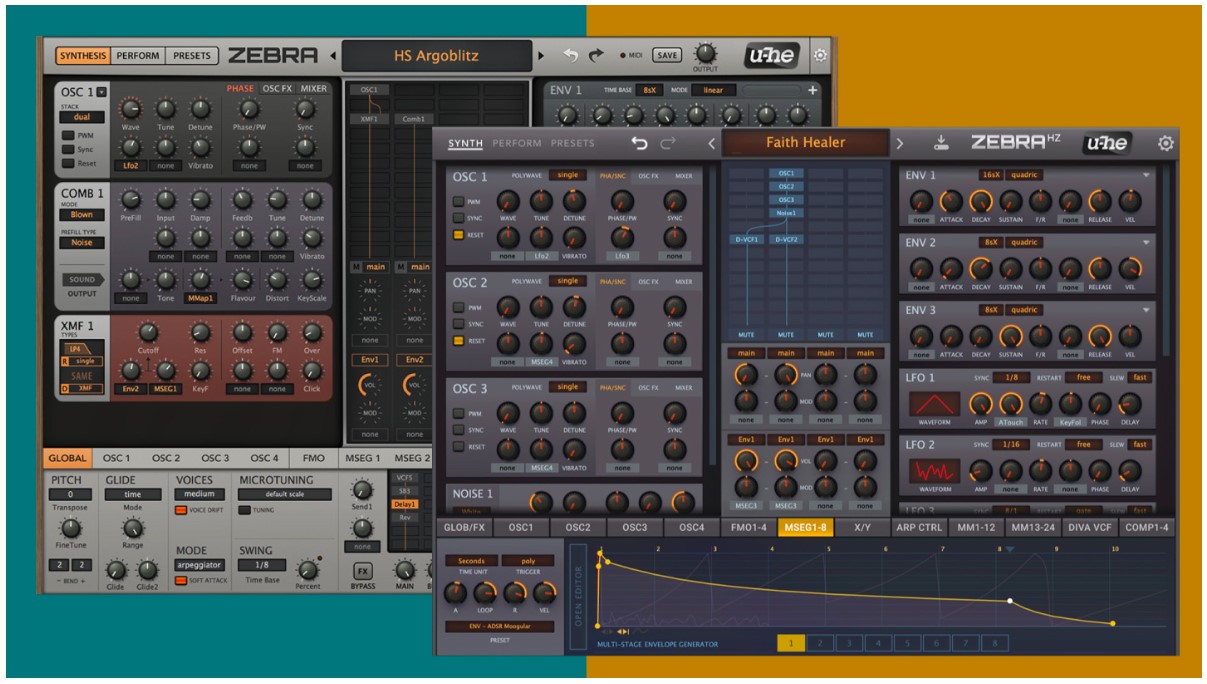 U-He 에서 Zebra Legacy 발표