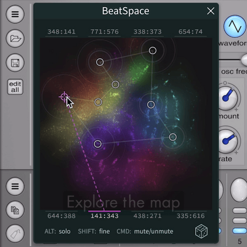 Sonic Charge BeatSpace 인공지능 드럼 신스 발표