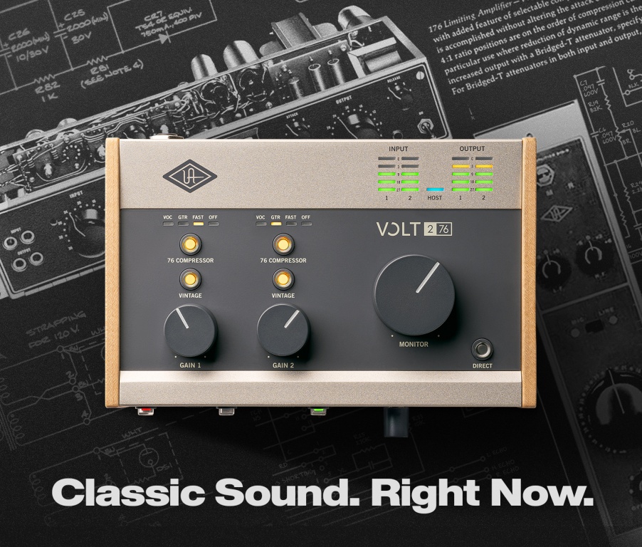 UA Volt USB 오디오인터페이스 공개