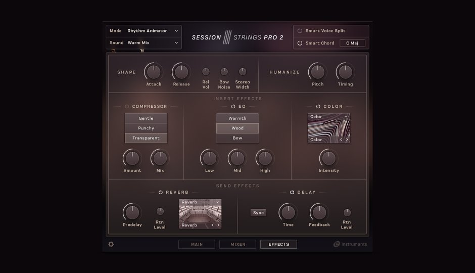 NI SESSION STRINGS PRO 2 발표
