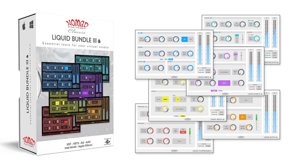 Nomad Factory 에서 Liquid Bundle III 발표