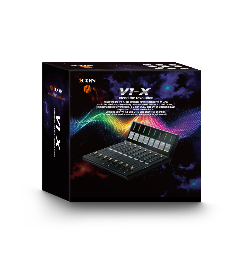 Icon 에서 V1-M & V1-X DAW controller 발표