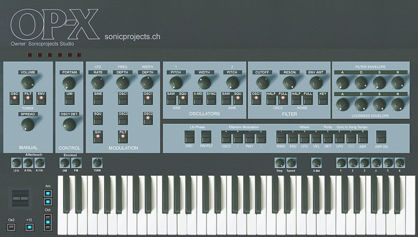 Sonicprojects : OP-X