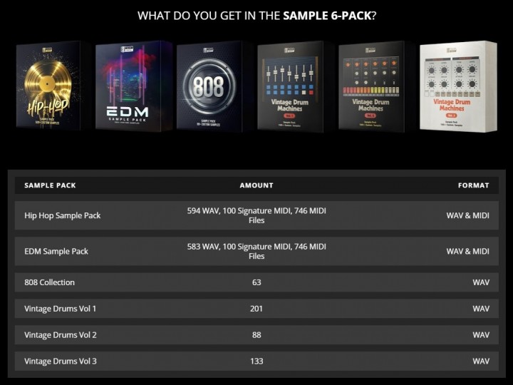 6가지 무료 샘플팩 by Slate Digital