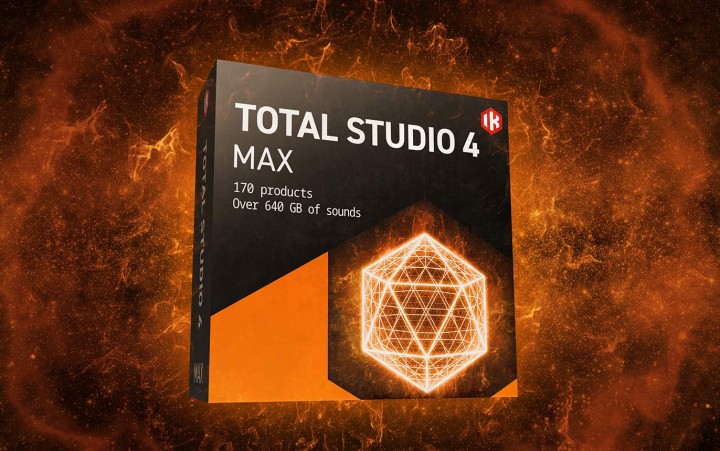 IK Multimedia 에서 Total Studio 4 MAX 발표