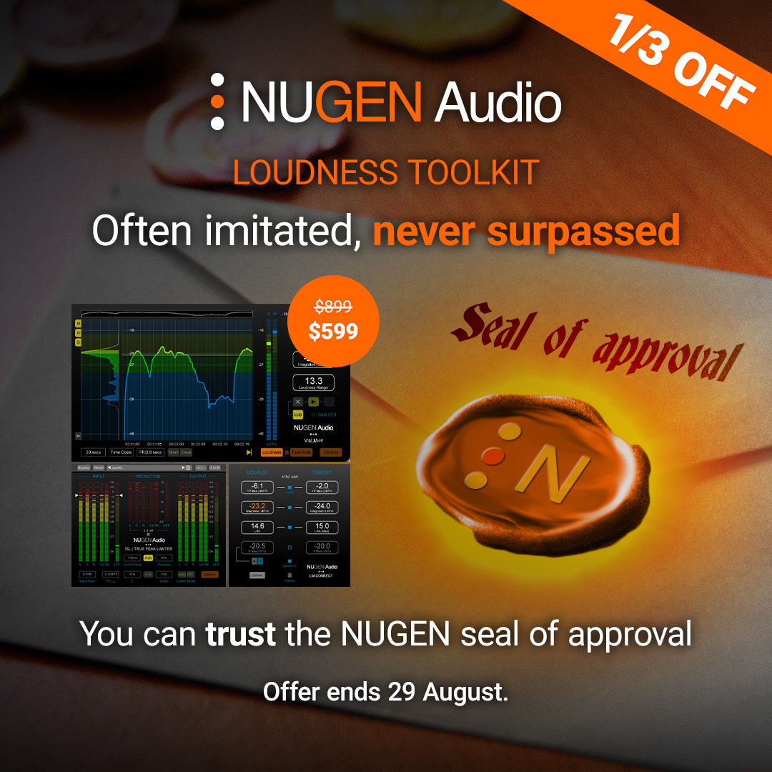 NUGEN 35% 8월 30일까지 세일